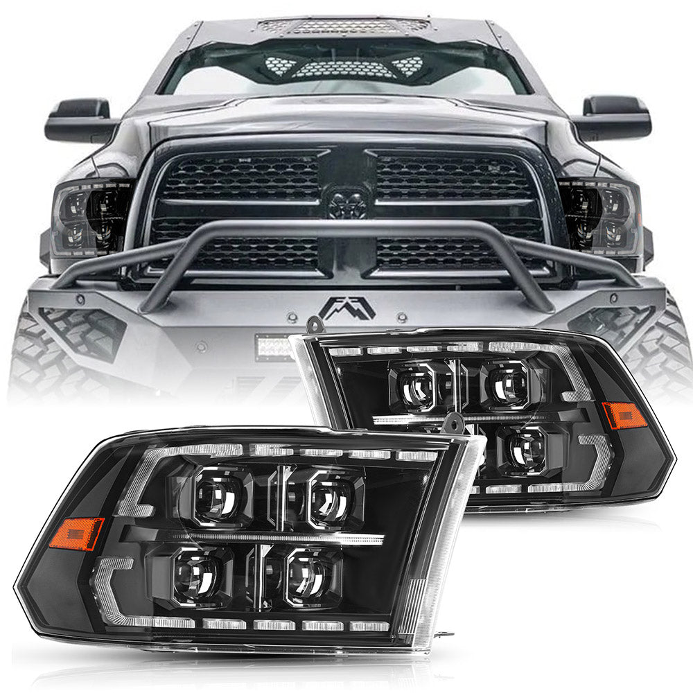2009-2018 Dodge Ram 1500 2500 3500 Full LED Performance Headlights – LESEM