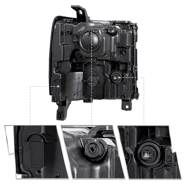 For 2013-2017 Chevy Traverse Full LED Performance Headlights – LESEM